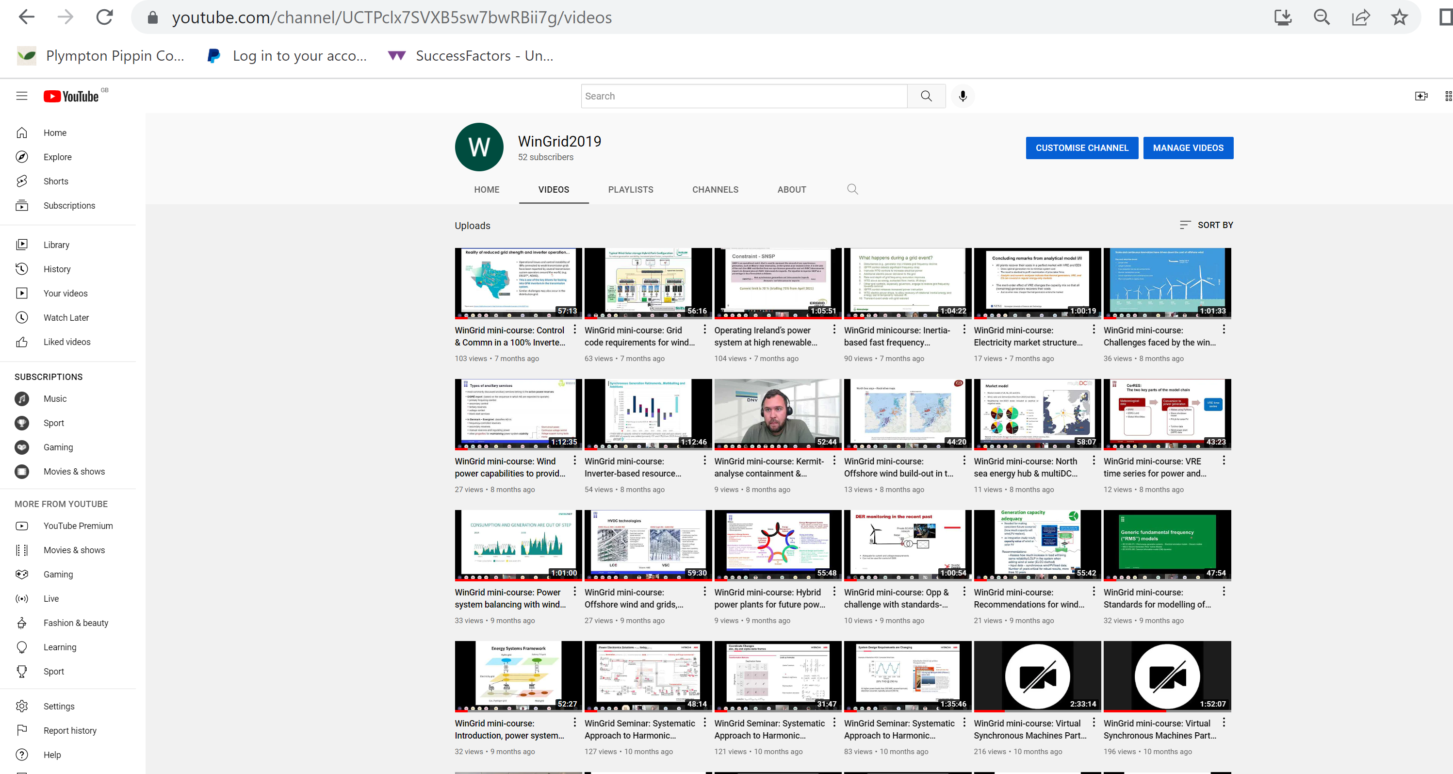 Wind farm - grid interactions: exploration and development | WinGrid ...